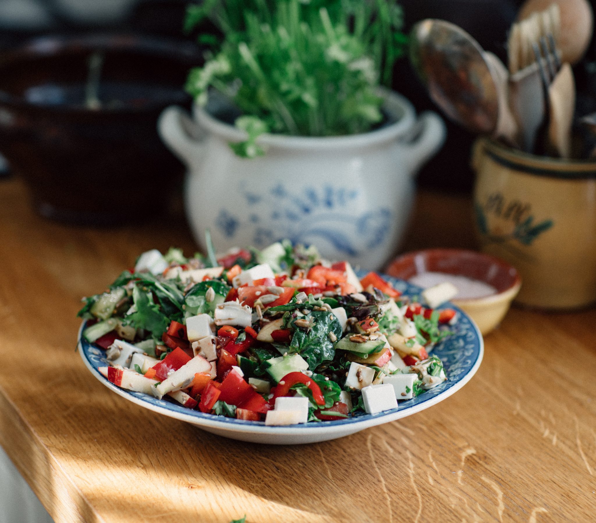 Hur jag komponerar en god sallad - Matprat, Middagstips - UnderbaraClara